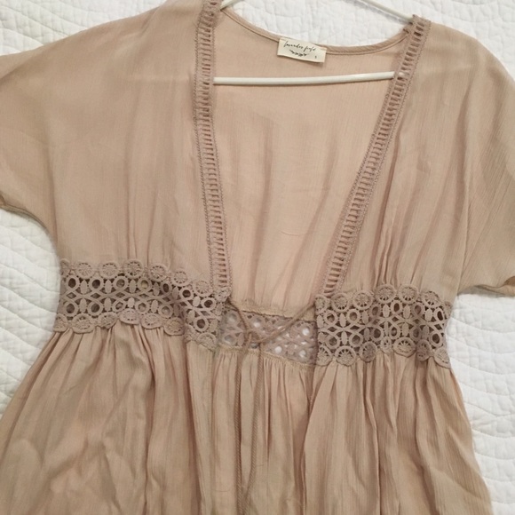 Tops | Cream Duster | Poshmark